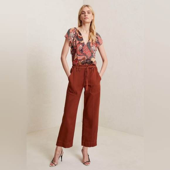 A.L.C. | Pants & Jumpsuits | Nwt 35 Alc Augusta Cotton Twill Cargo ...